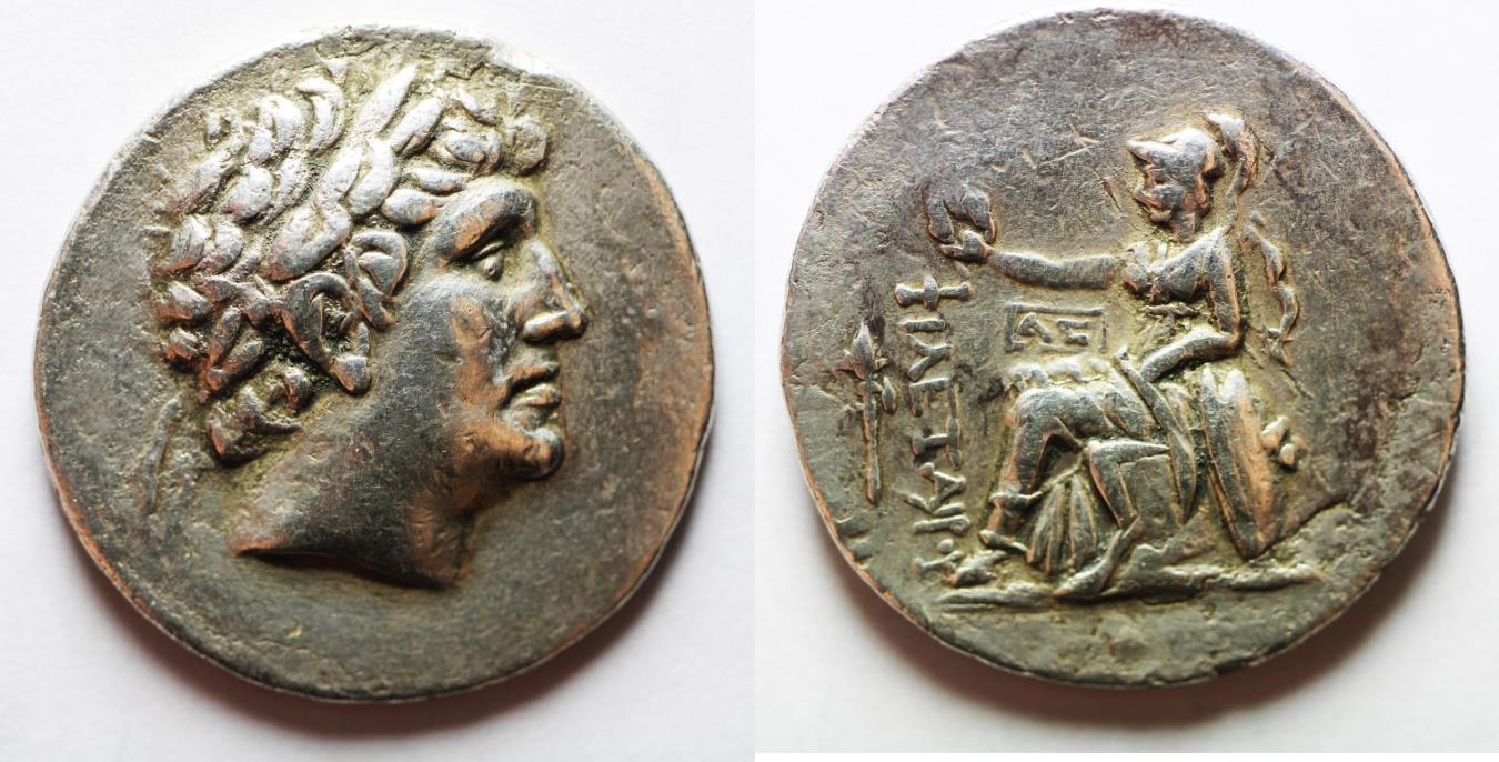Kings of Pergamon. Eumenes II (197-158 BC). AR tetradrachm (31mm, 15 ...