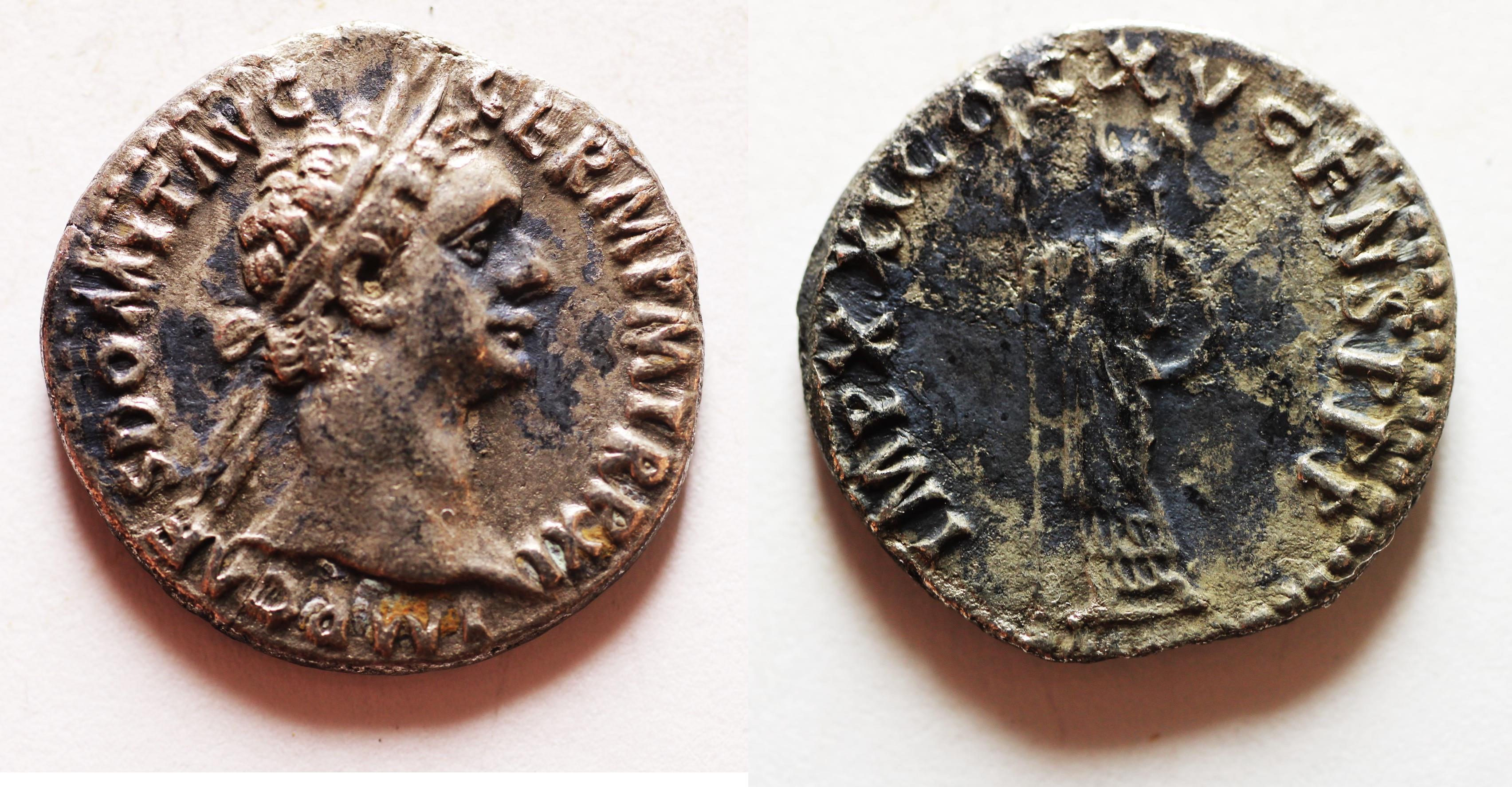 Domitian (81-96). AR Denarius. | Roman Imperial Coins