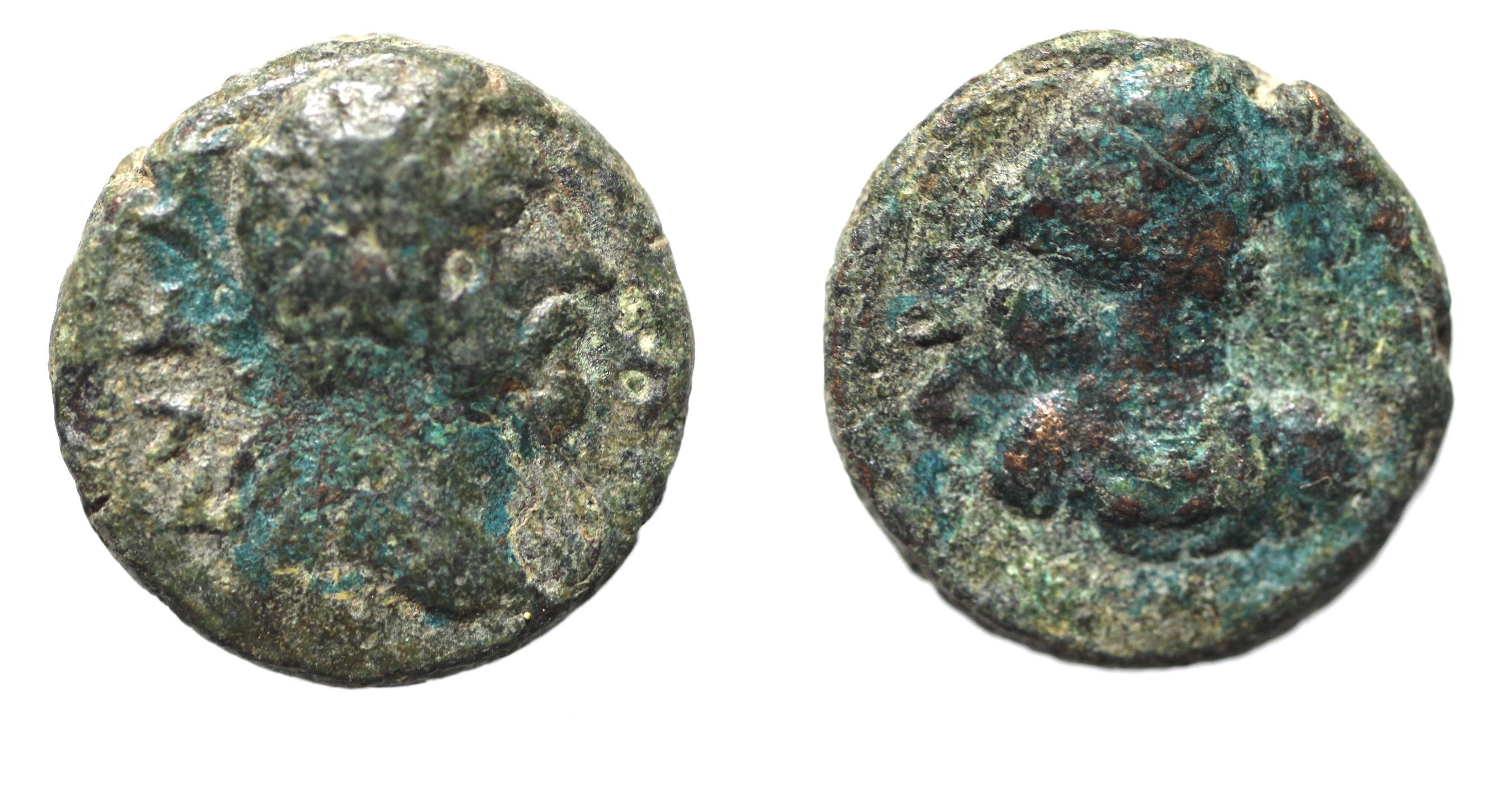 Decapolis. Gerasa under Marcus Aurelius (AD 161-180). ae 15 | Roman ...