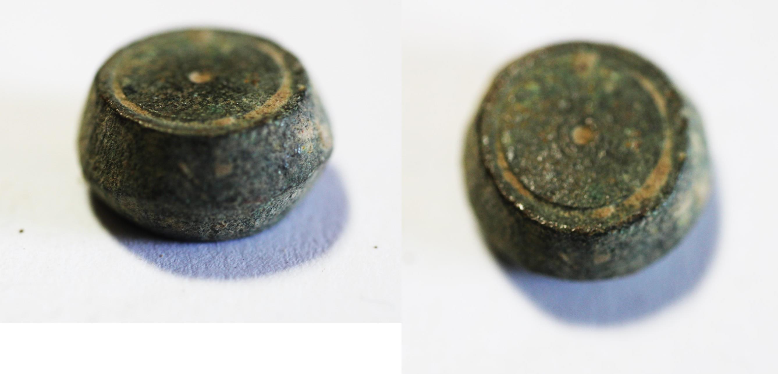 ANCIENT ABBASID BRONZE WEIGHT. 9TH CENTURY A.D. 1 DINAR | Islamic Coins