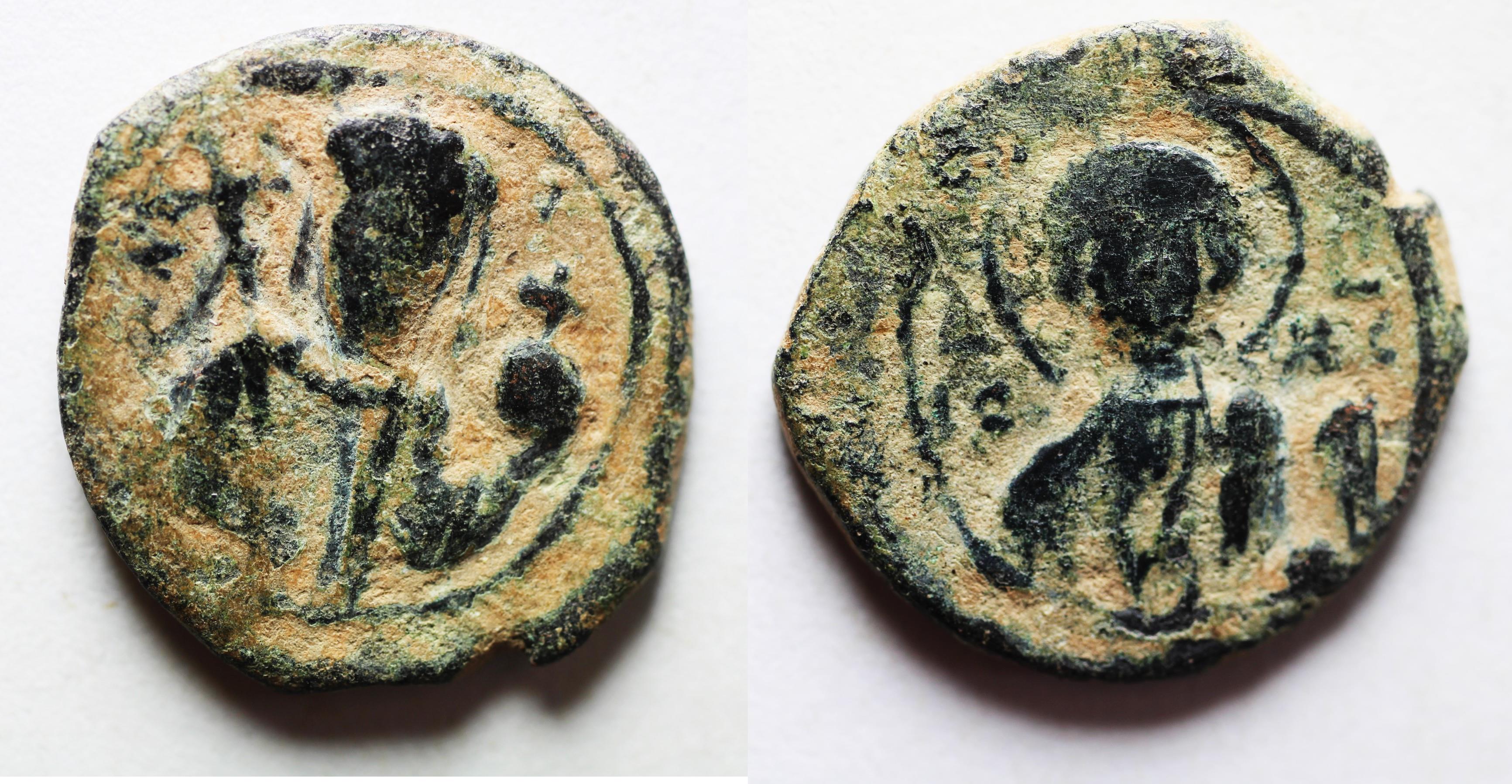 BYZANTINE. Alexius I Comnenus (1081-1118). AE tetarteron | Byzantine Coins