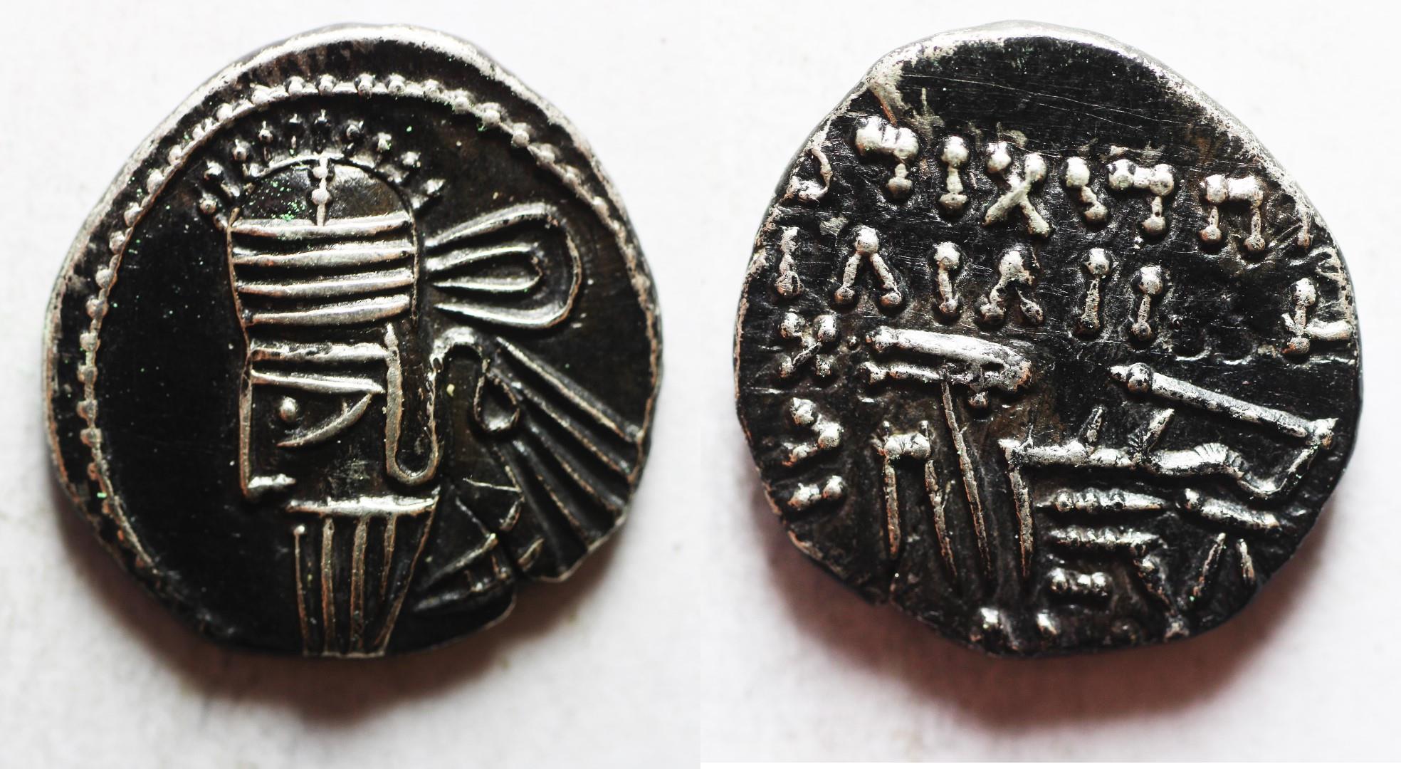 PARTHIA, Osroes II. AR Drachm. Ekbatana mint, circa 190-208 CE