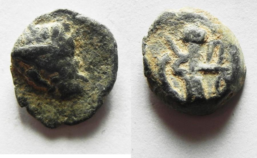 NABATEAN KINGDOM. TIME OF ARTEAS IV LEAD TOKEN | Ancient Eastern Coins