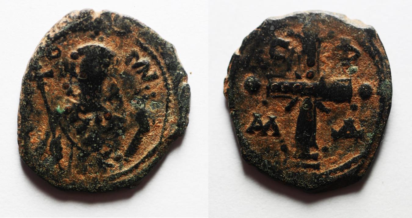 BYZANTINE. Alexius I Comnenus (1081-1118). AE tetarteron | Byzantine Coins
