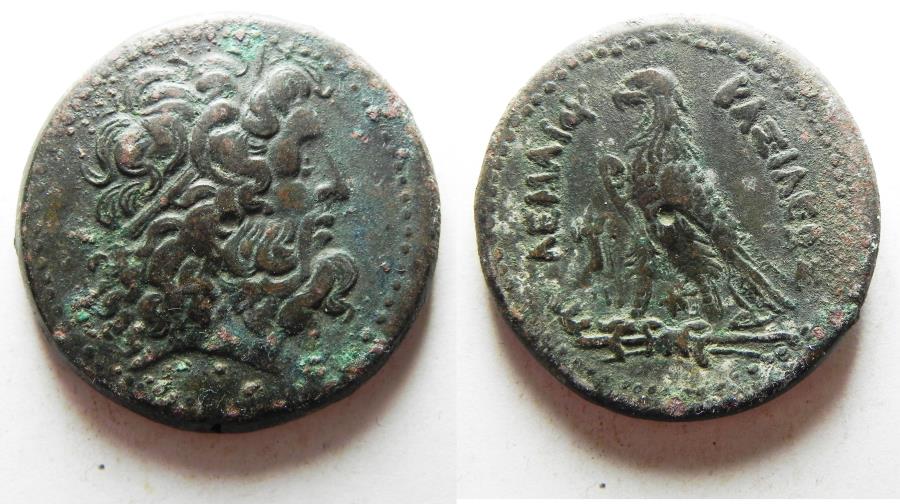 PTOLEMAIC KINGS of EGYPT. Ptolemy IV Philopator. 222-205/4 BC. Æ 35