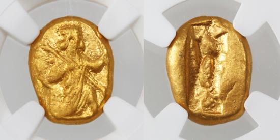 Achaemenid Kings AV Gold Daric, Persia, Xerxes I - Darius II, Choice ...