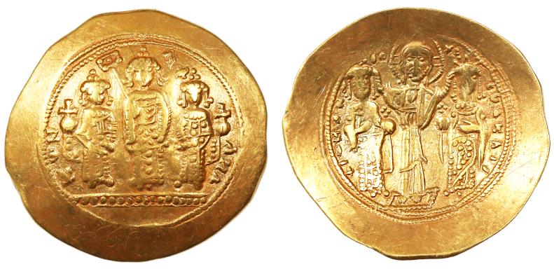 Romanus IV Diogenes, with Eudocia, Michael VII, Constantius and ...