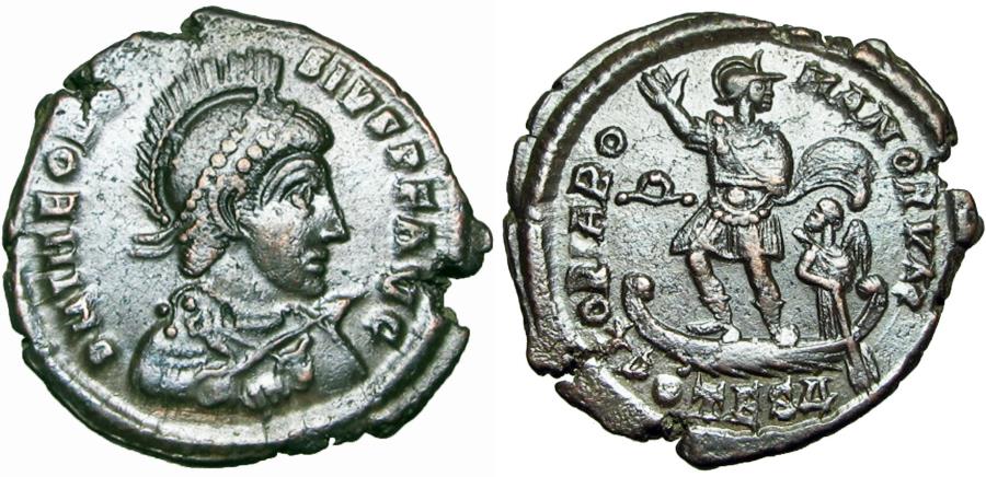 Theodosius I. AD 379-395. | Roman Imperial Coins
