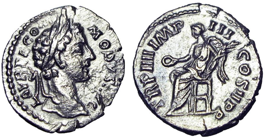 Commodus, as Caesar (AD 177-192). | Roman Imperial Coins