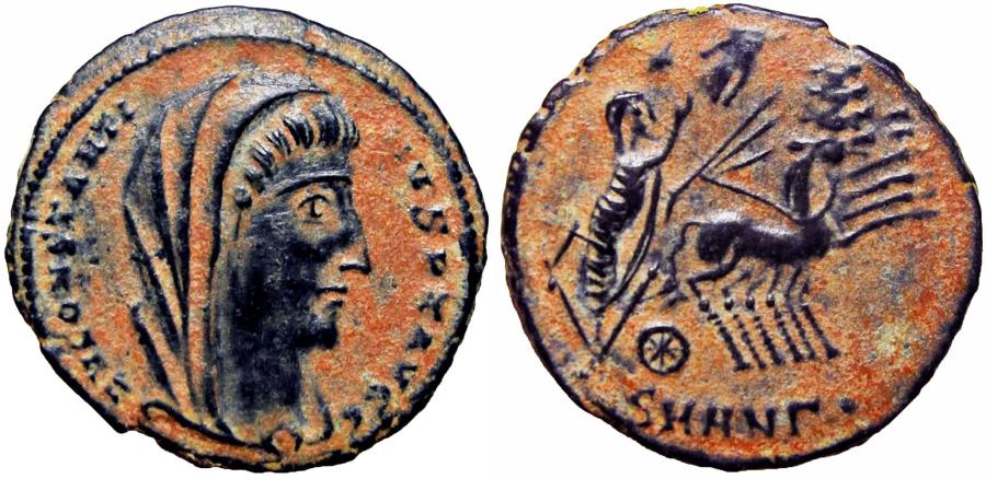 Divus Constantine I. Died AD 337. struck on large flan. | Roman ...