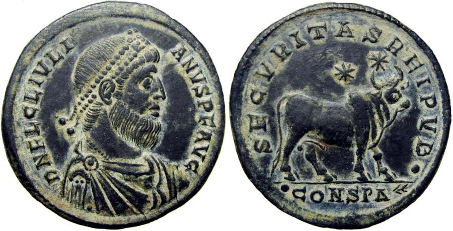Julian II. AD 360-363. well detailed. | Roman Imperial Coins
