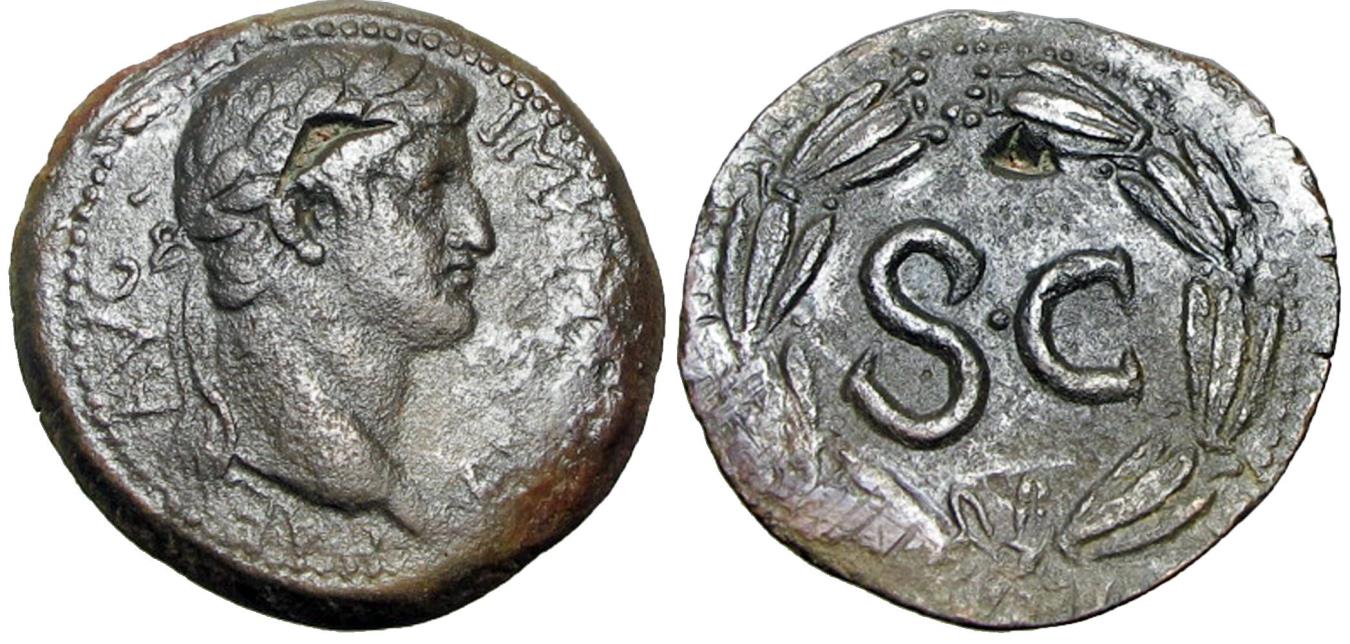 Otho Æ 31mm of Antioch, Seleucis and Pieria. AD 69. | Roman Imperial Coins