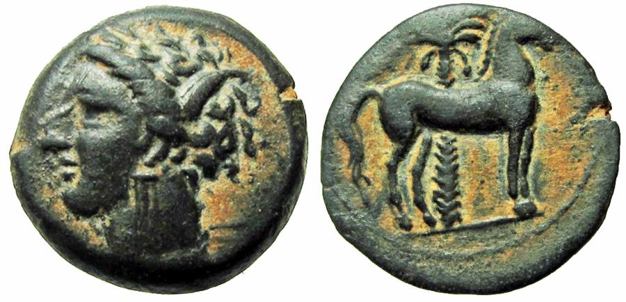 CARTHAGE. Circa 400-350 BC. | Greek Coins