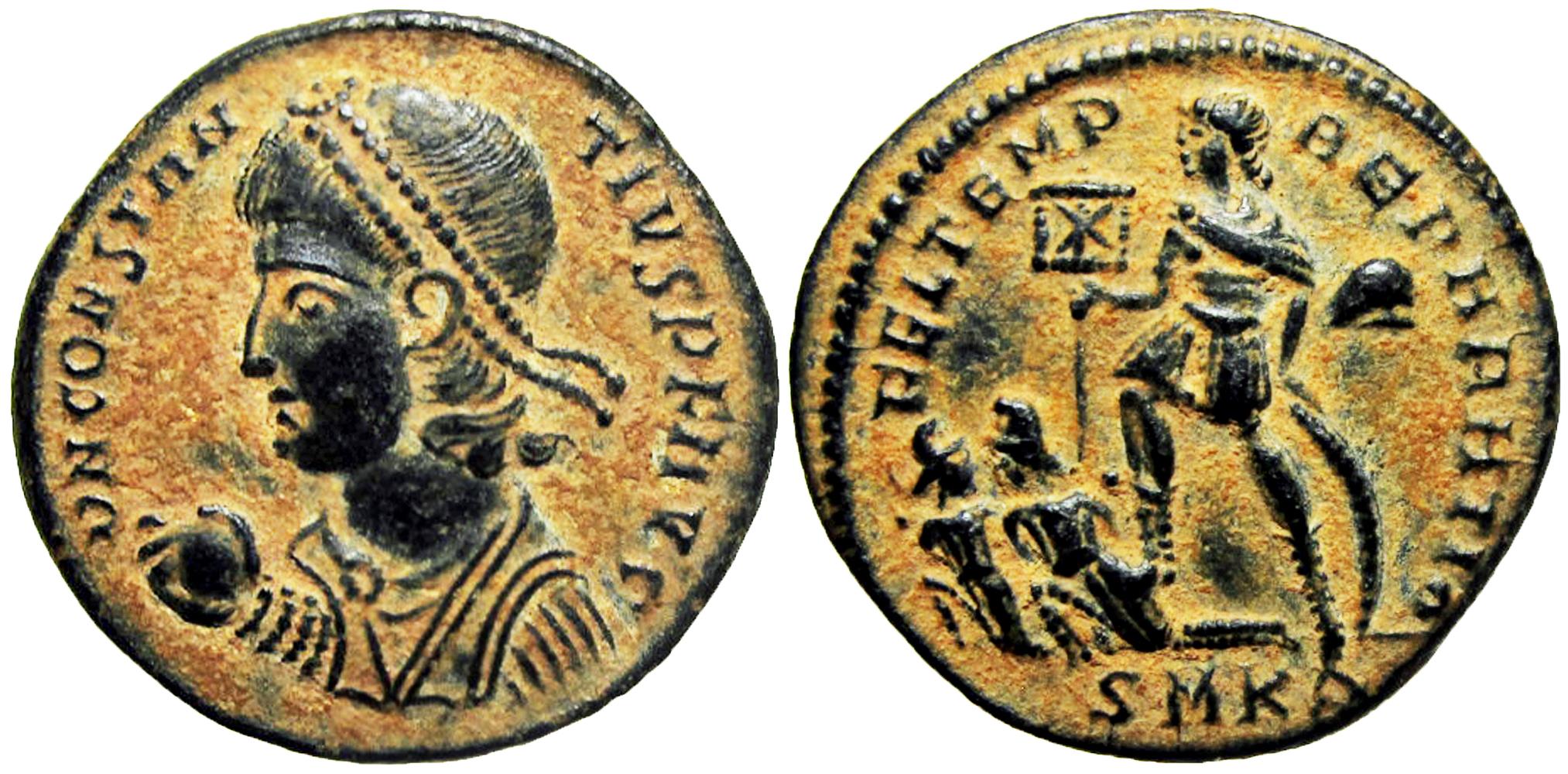 Constantius II. AD 337-361. Æ Centenionalis | Roman Imperial Coins
