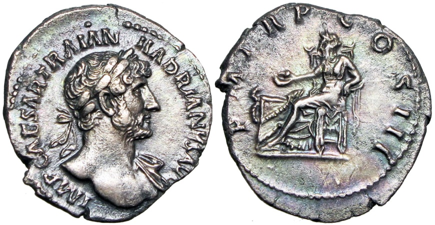 HADRIAN. 117-138 AD. EX ROBERT O. EBERT COLLECTION. | Roman Imperial Coins