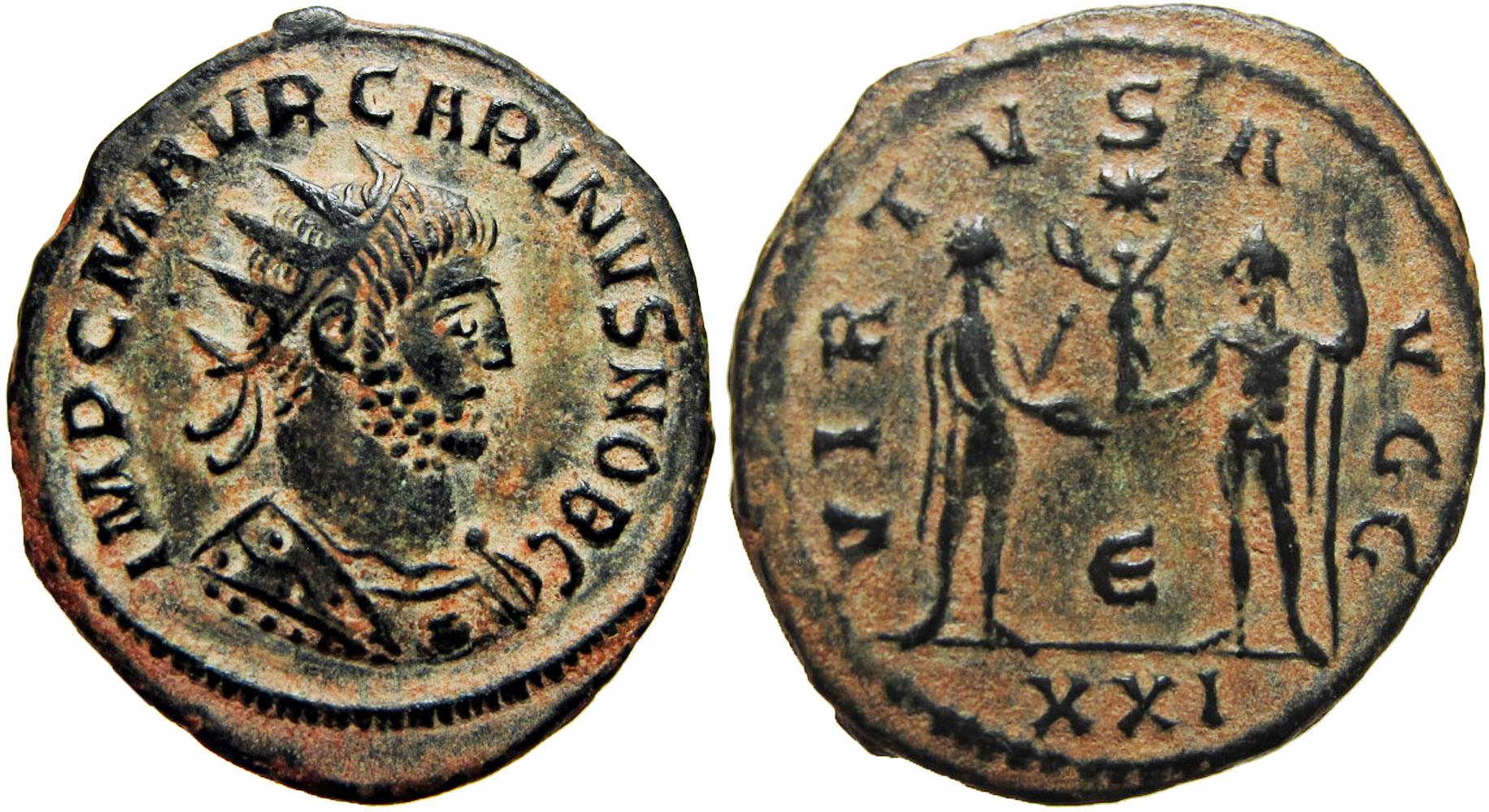 Carinus. AD 283-285. | Roman Imperial Coins