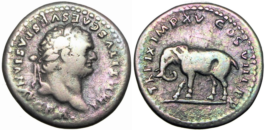 TITUS. 79-81 AD. | Roman Imperial Coins