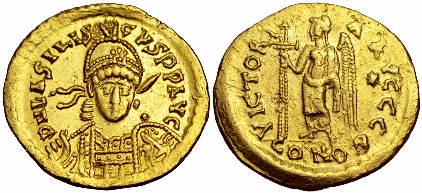 Basiliscus. AD 475-476. AV Solidus