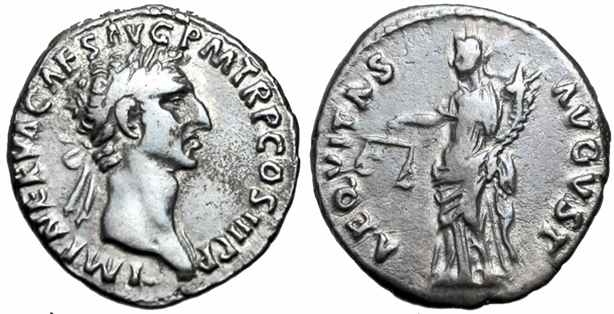 Nerva. AD 96-98. AR Denarius. | Roman Imperial Coins
