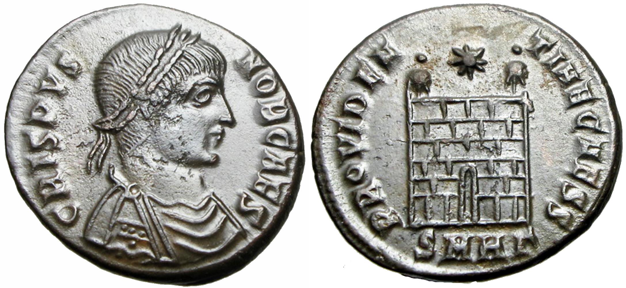 Crispus. Caesar, AD 316-326. | Roman Imperial Coins