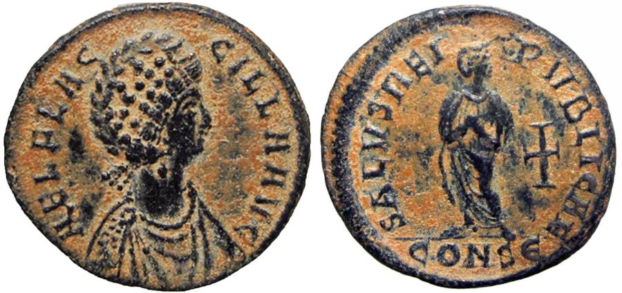 Aelia Flaccilla. Augusta, AD 379-386/8. | Roman Imperial Coins