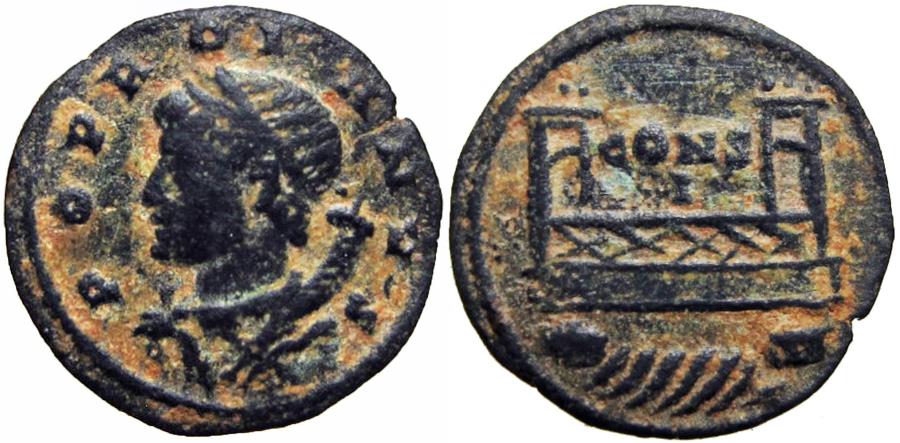 Commemorative Series. AD 330-354. The Milvian Bridge type. | Roman ...