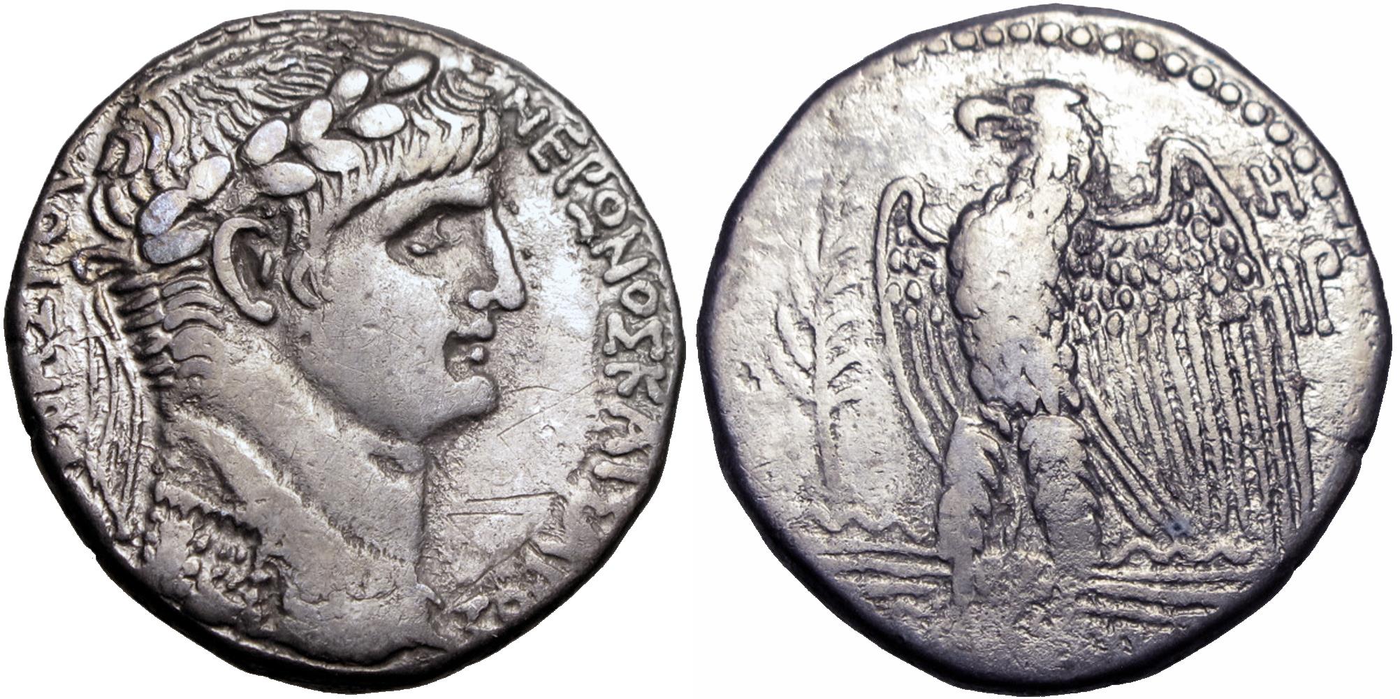 SYRIA, Seleucis and Pieria. Antioch. Nero. AD 54-68. | Roman Imperial Coins