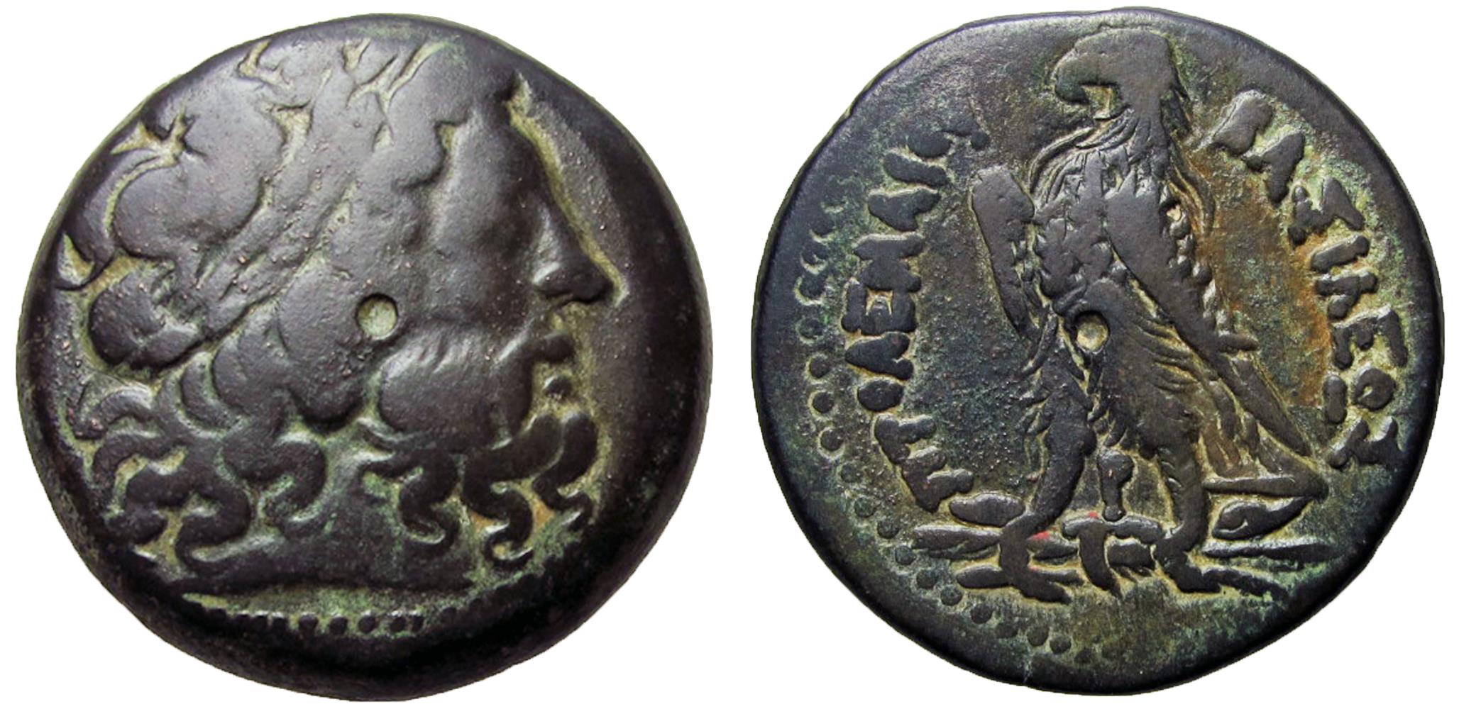PTOLEMAIC KINGS of EGYPT. Ptolemy IV Philopator. 222-205/4 BC.