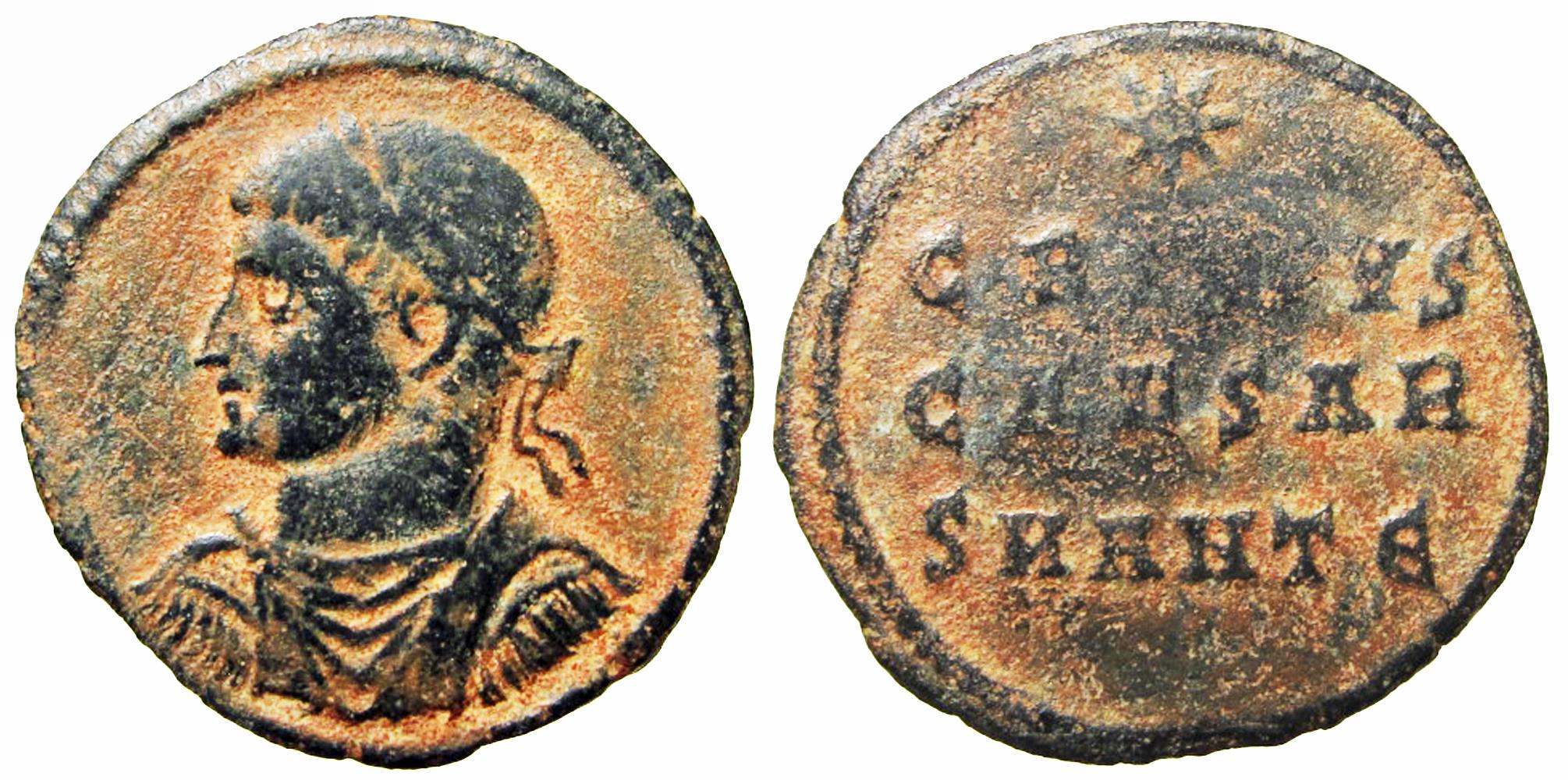 Crispus. Caesar, AD 316-326. Æ Follis | Roman Imperial Coins