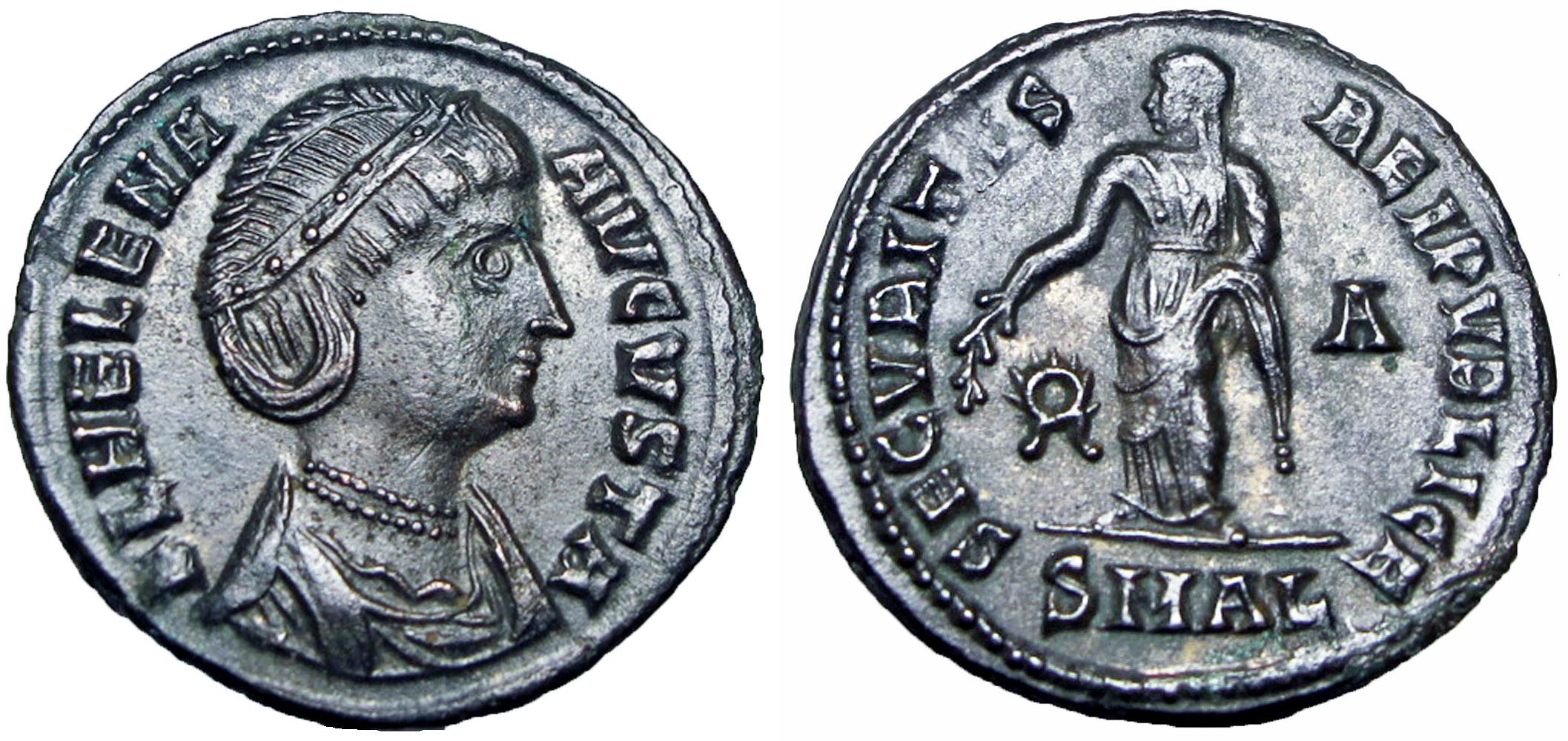 HELENA, mother of Constantine I. Augusta, 324-328/330 AD. | Roman ...