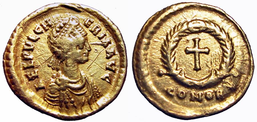 Aelia Pulcheria. Augusta, AD 414-453. | Roman Imperial Coins