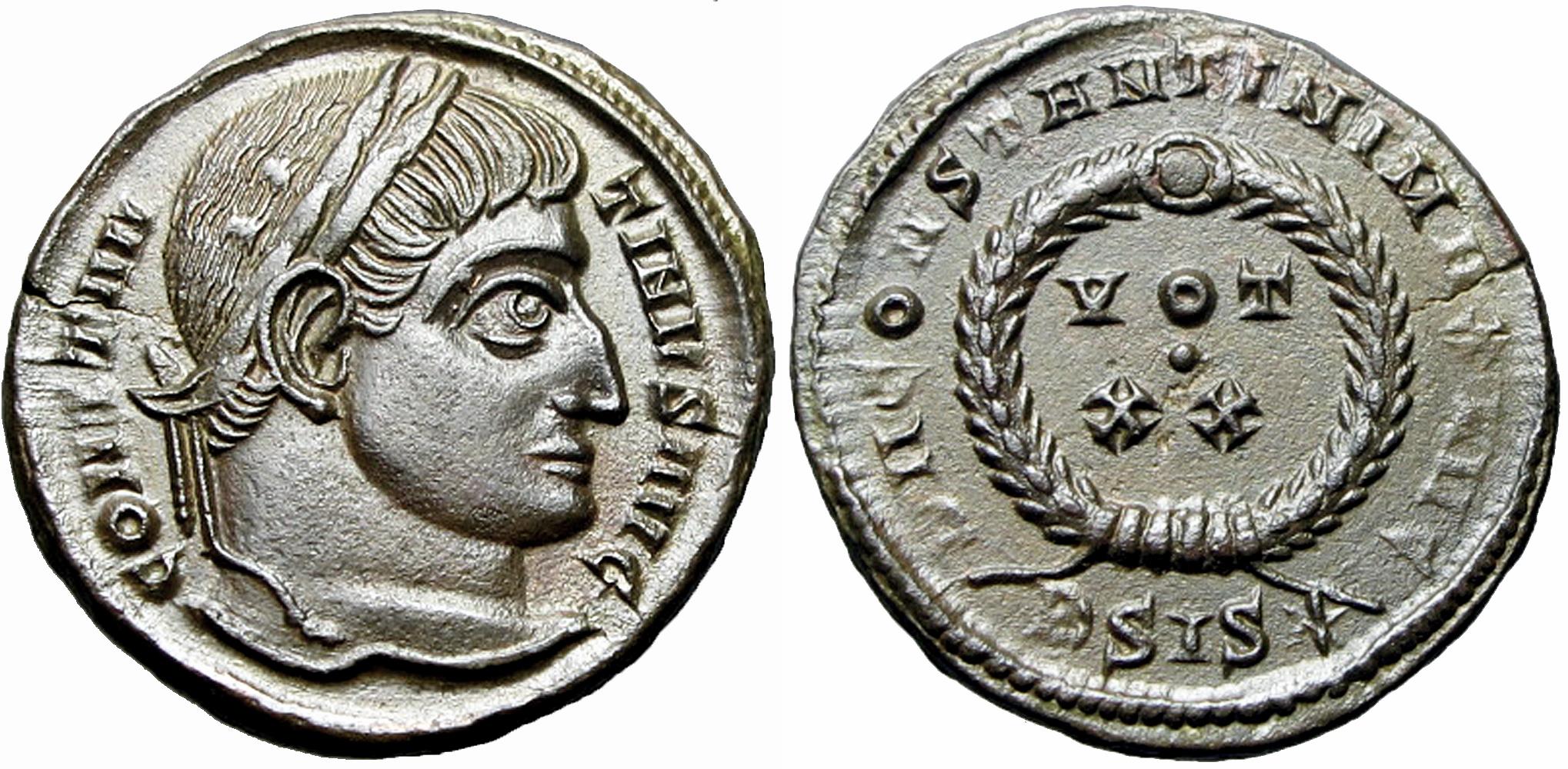 Constantine I the Great (AD 307-337). Stunning portrait . | Roman ...