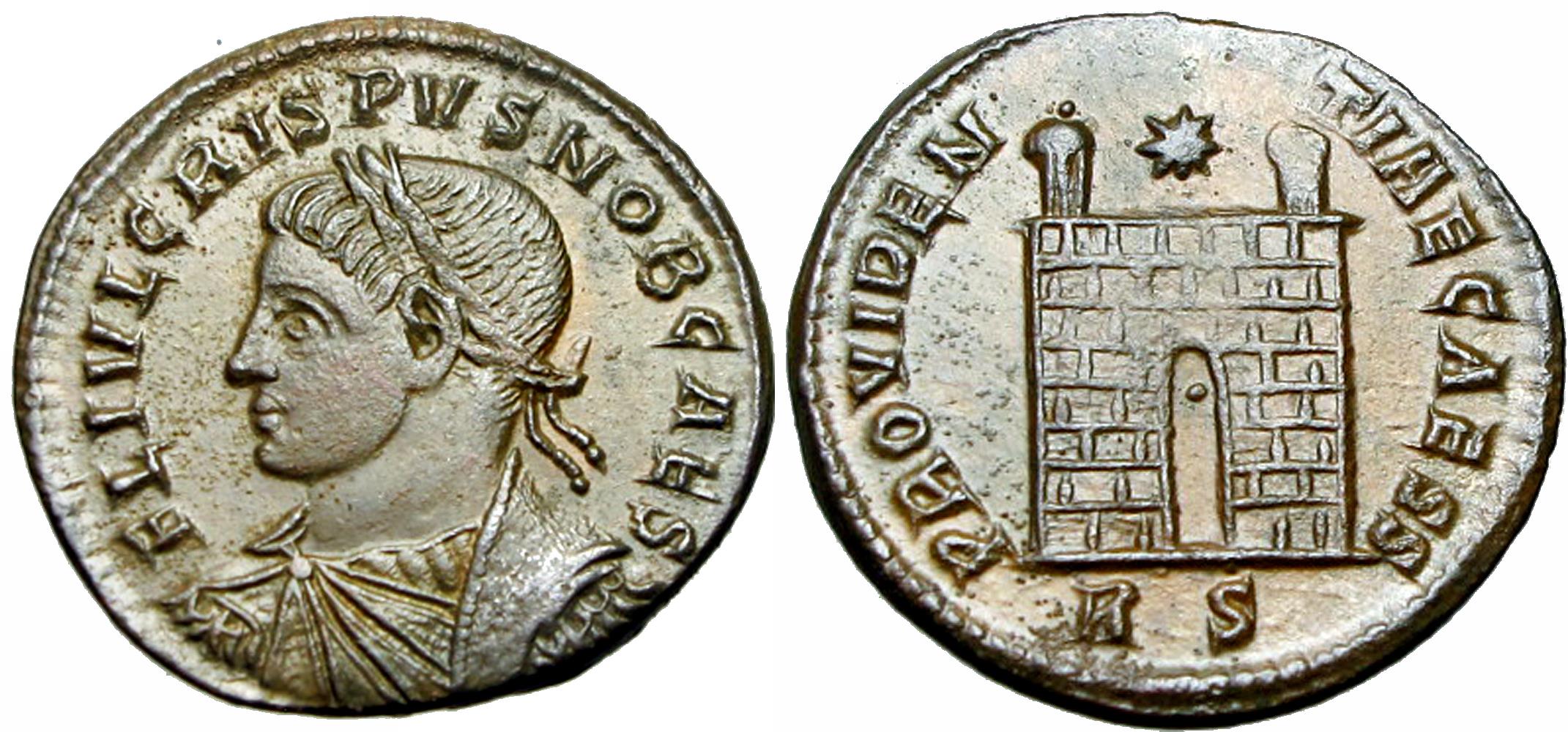 Crispus, Caesar, 316-326. | Roman Imperial Coins