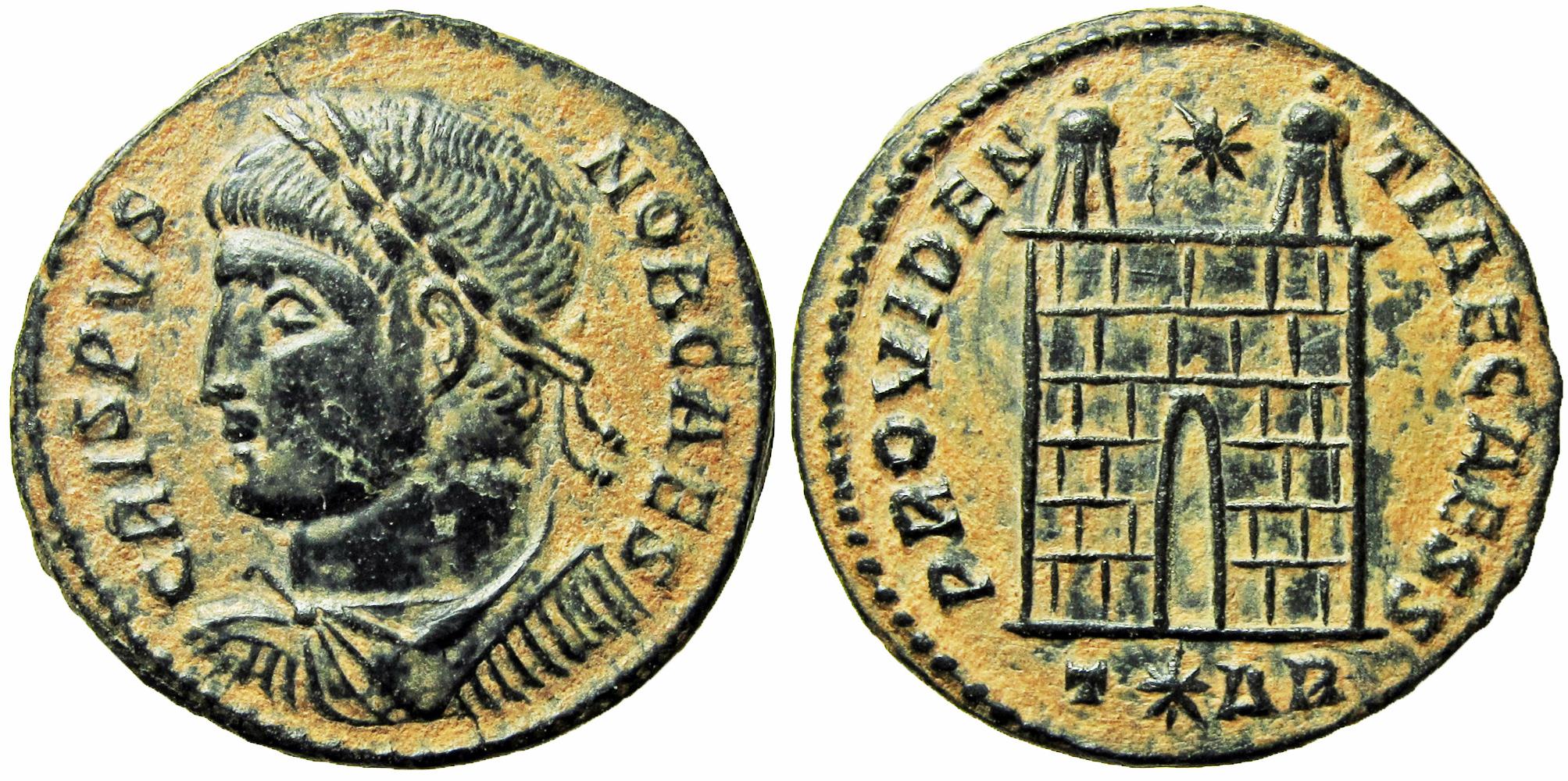 CRISPUS, Caesar. 317-326 AD. Æ | Roman Imperial Coins