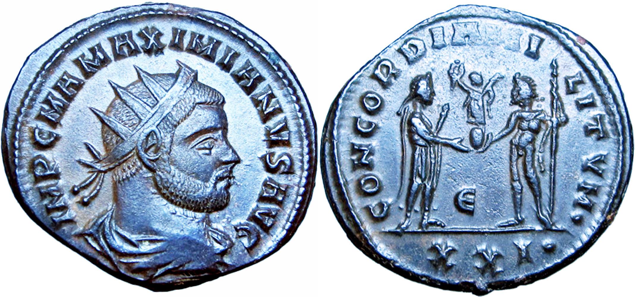 MAXIMIANUS. 286-305 AD. | Roman Imperial Coins