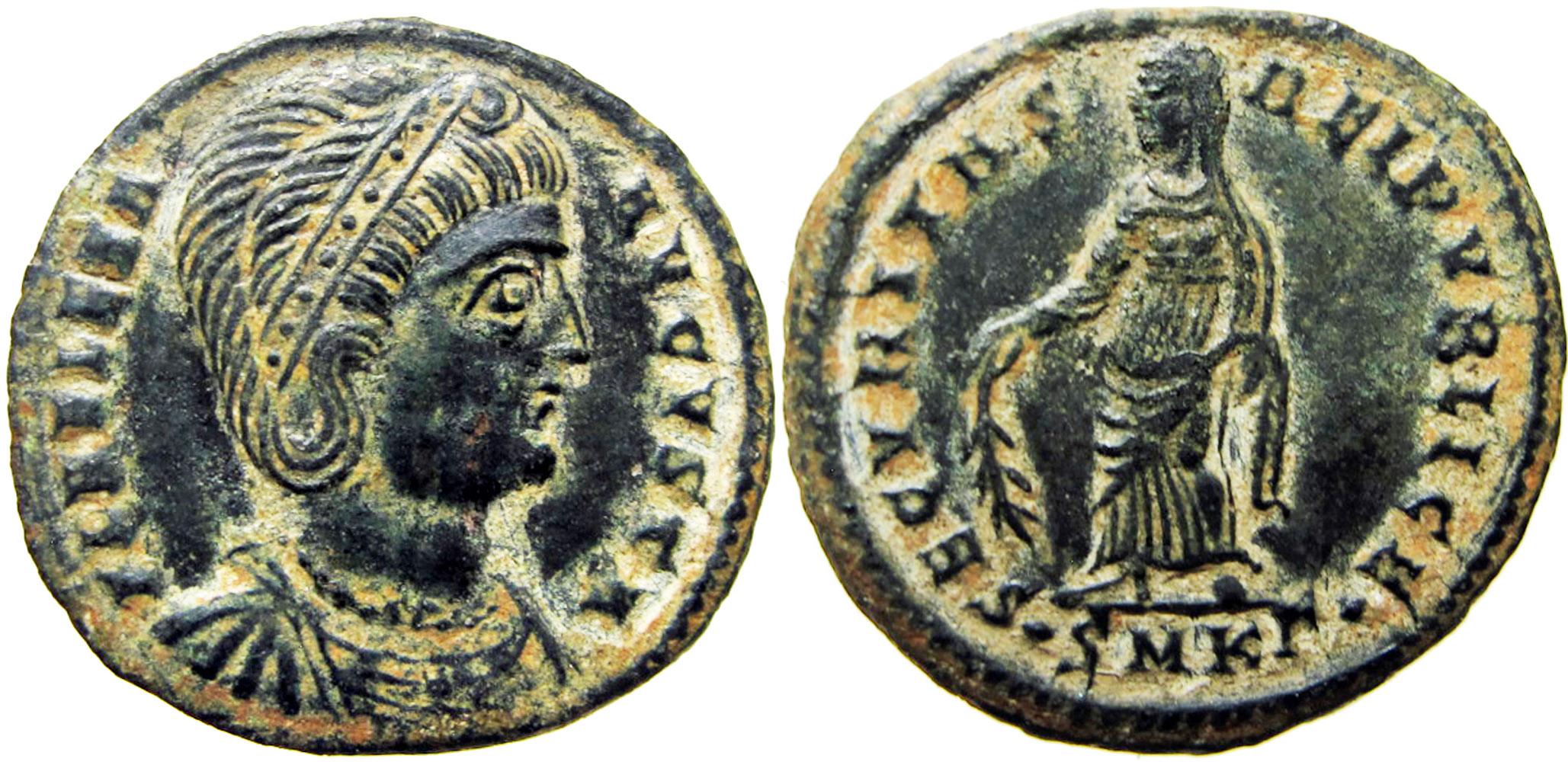 Helena. Augusta, AD 324-328/30. attractive example. | Roman Imperial Coins
