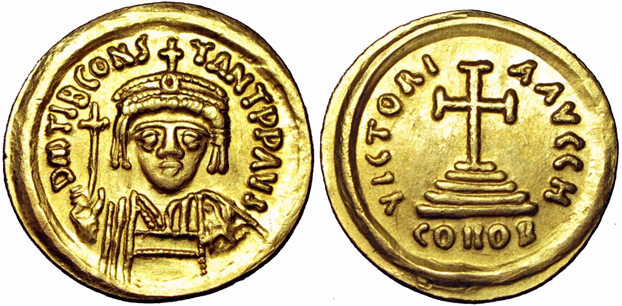 TIBERIUS II CONSTANTINE. 578-582 AD. | Byzantine Coins