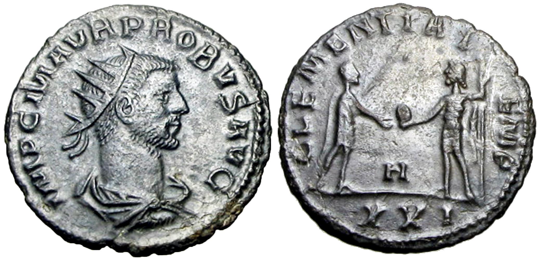 Probus AD 276-282. Antioch Antoninianus. | Roman Imperial Coins