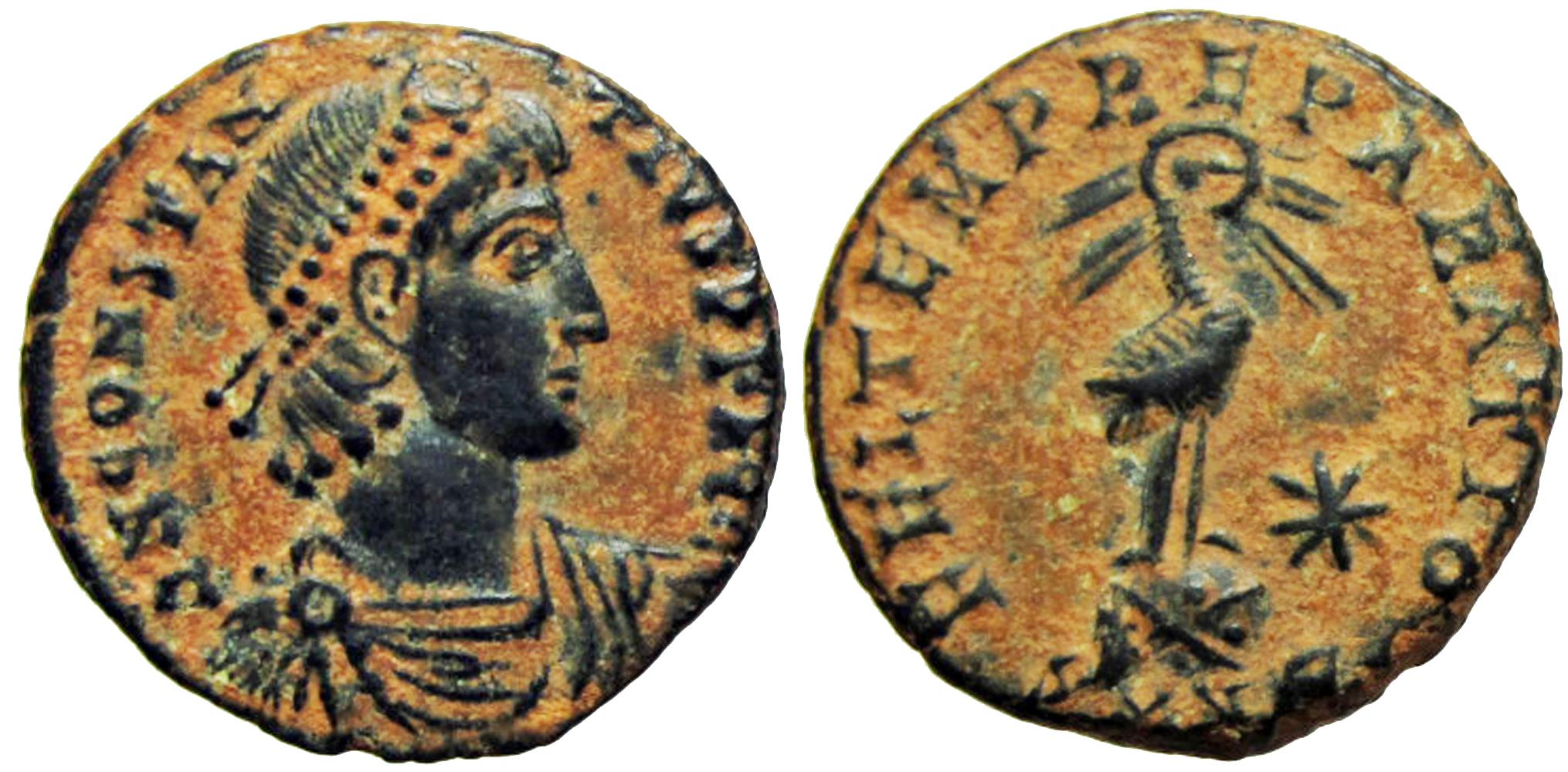 Constans. AD 337-350. Æ 1/2 | Roman Imperial Coins