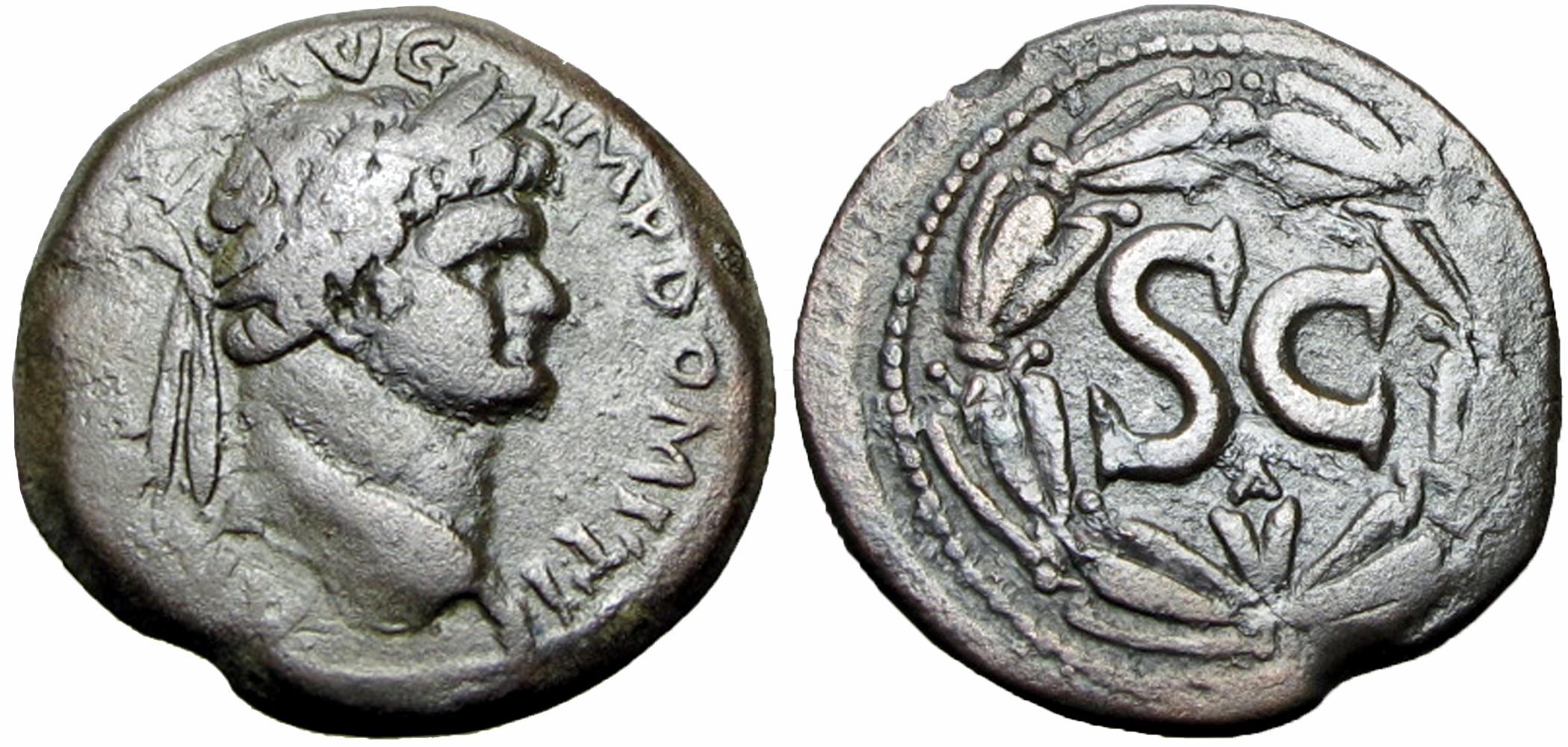 Domitian, AD 69-79. as Caesar. | Roman Imperial Coins