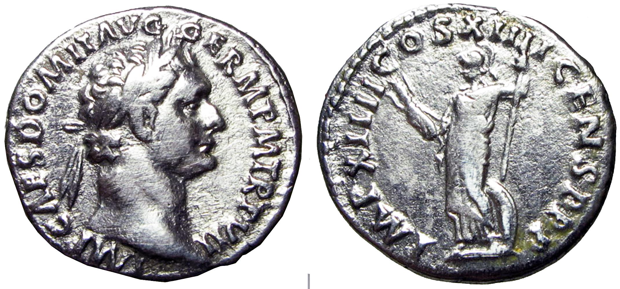 Domitian, as Augustus (AD 81-96). | Roman Imperial Coins