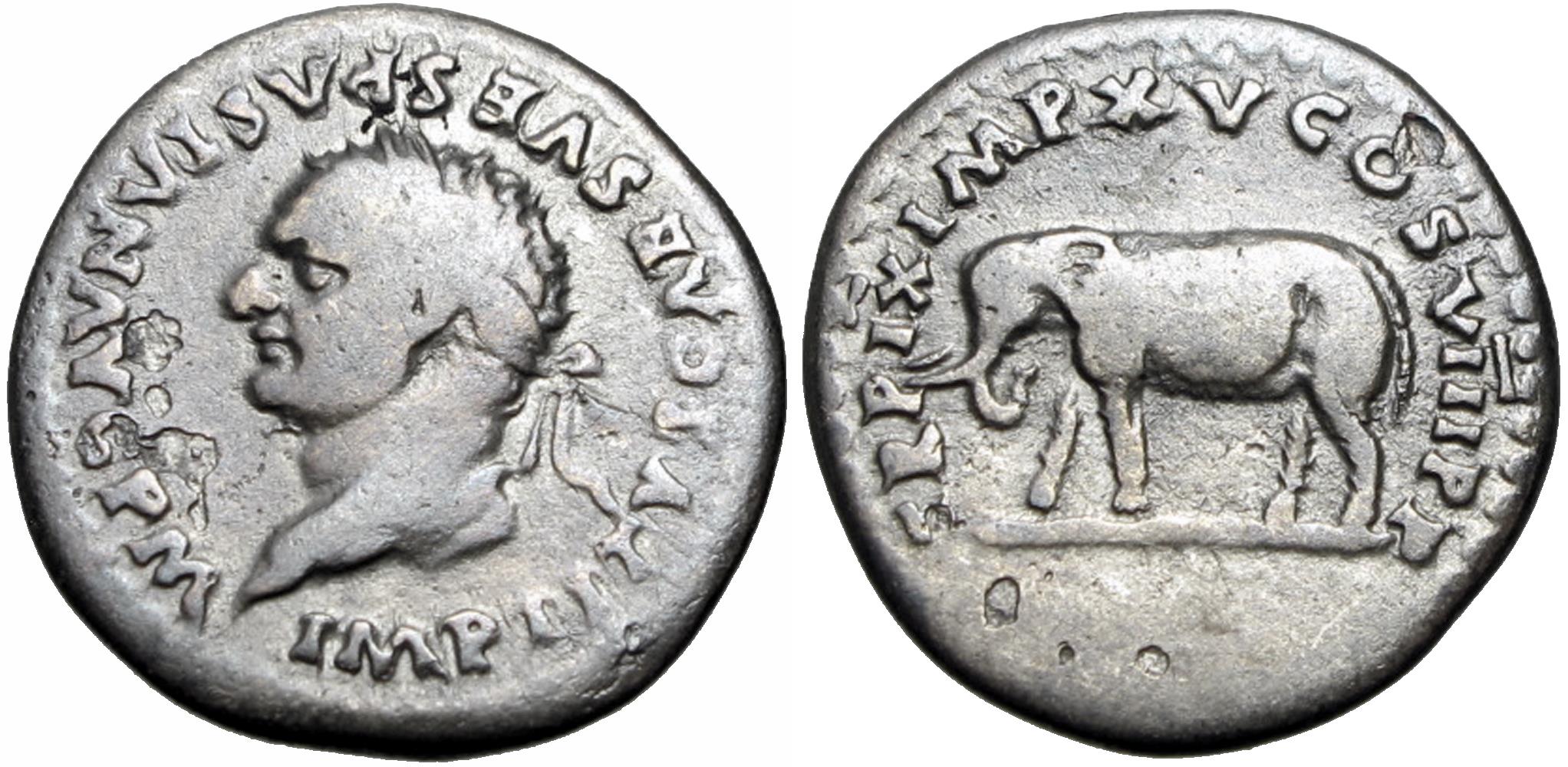 TITUS. 79-81 AD. AR Denarius . | Roman Imperial Coins