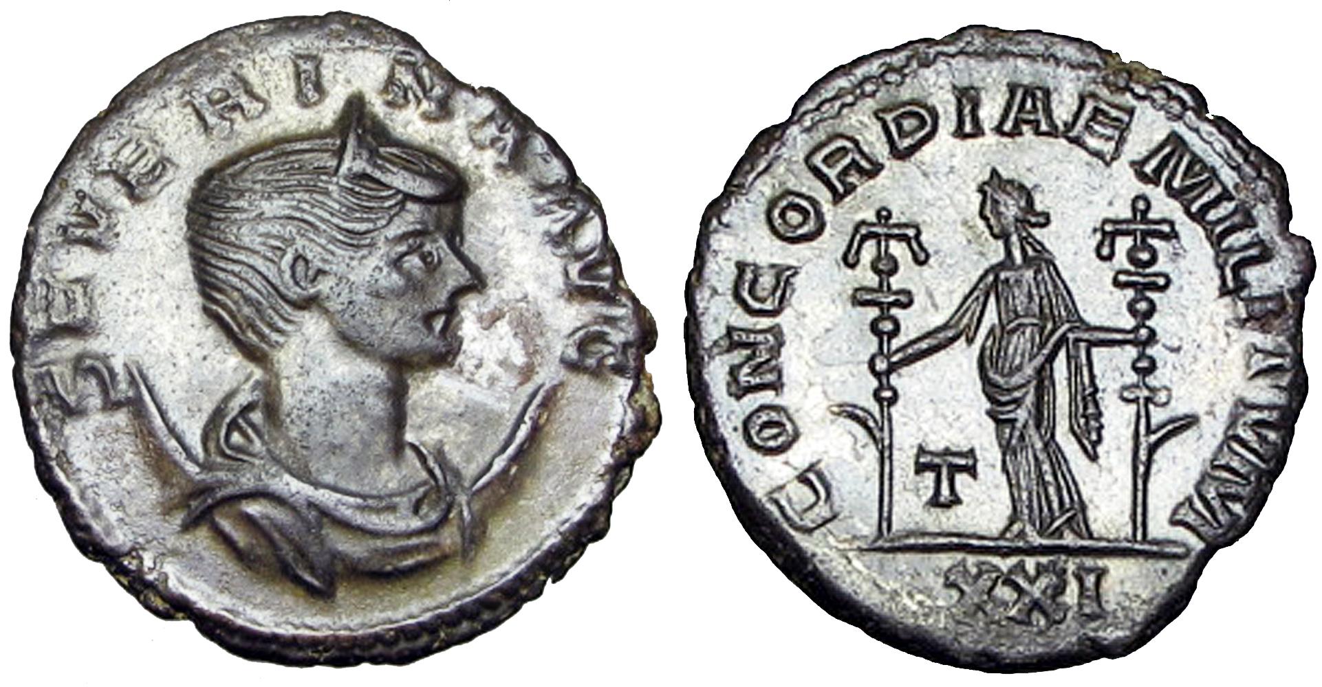 Severina. Augusta, AD 270-275. | Roman Imperial Coins