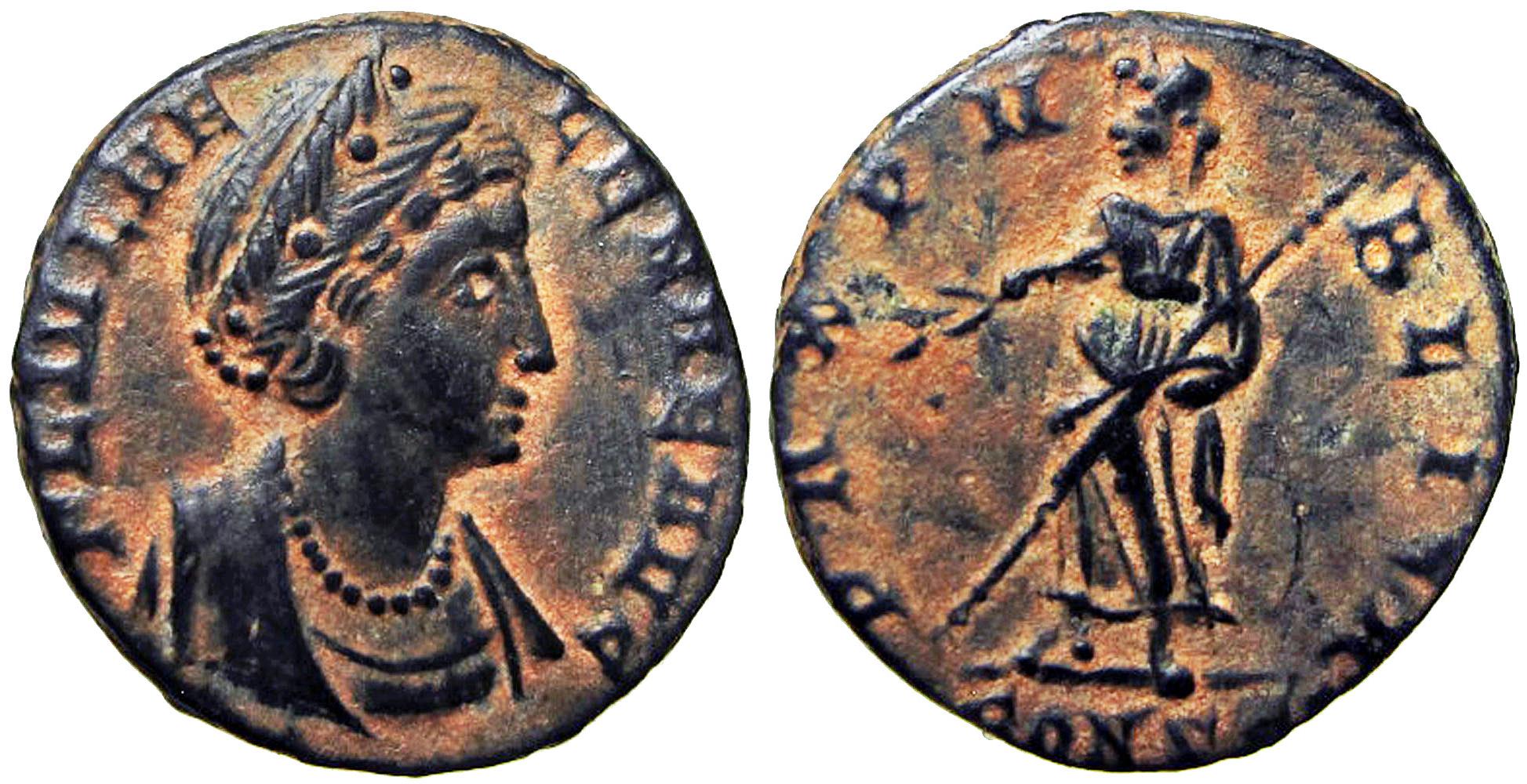 HELENA, Mother of Constantine I. Augusta, 324-328/30 AD. | Roman ...