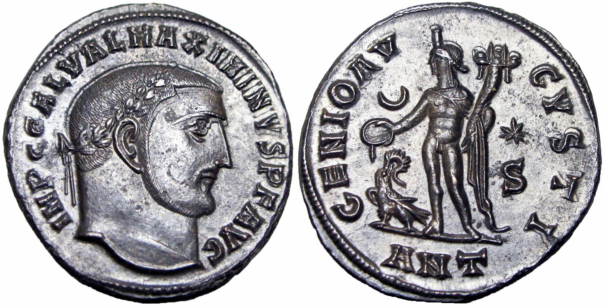 Maximinus II AE Follis. Antioch. 311 A.D. | Roman Imperial Coins