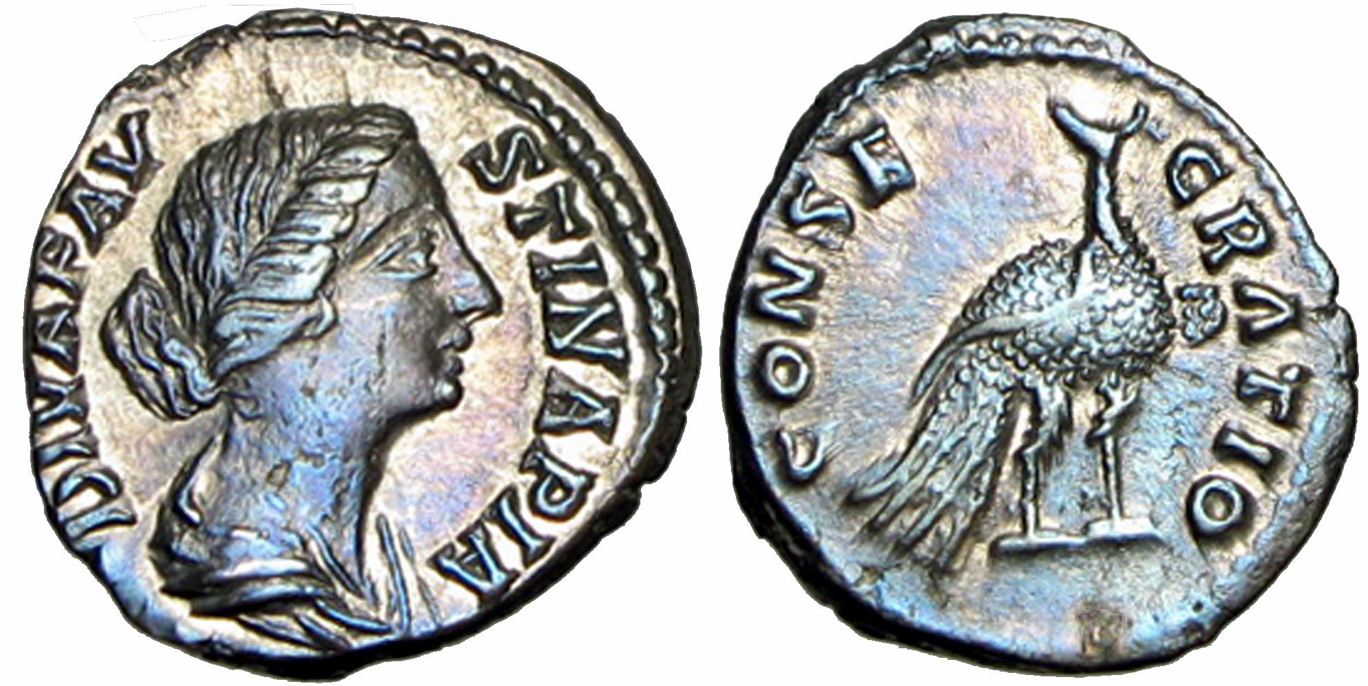 Diva Faustina Junior. Died AD 175/6.