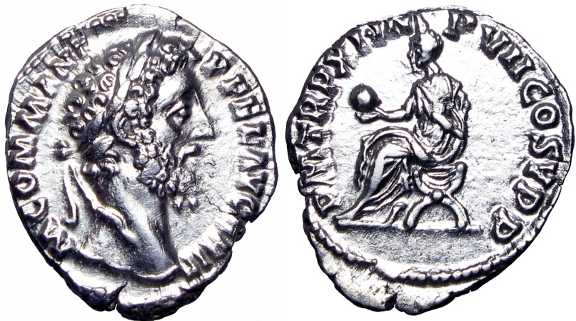Commodus Denarius. 186 AD. | Roman Imperial Coins