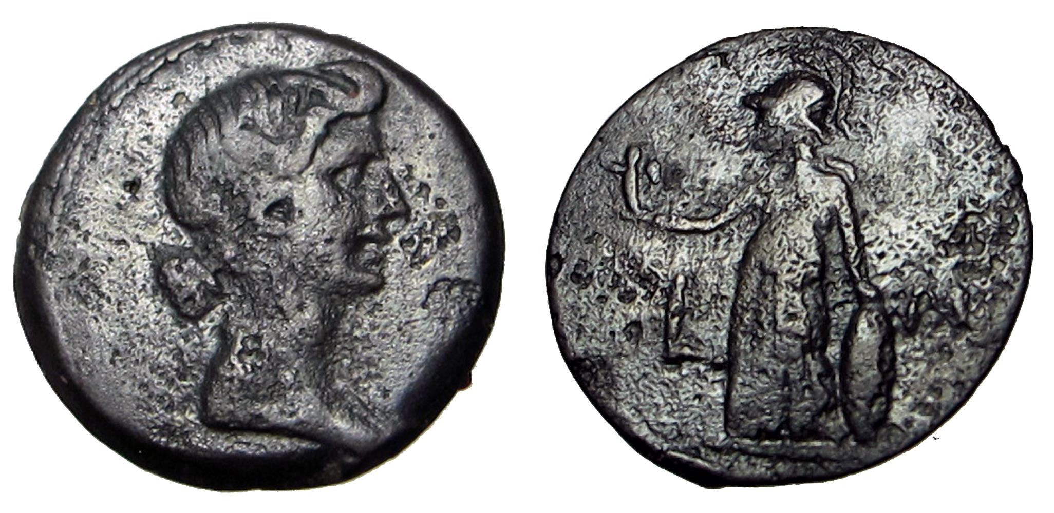 LIVIA, Wife of Augustus Diobol; Died 29 AD, | Roman Imperial Coins