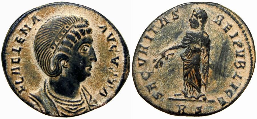 HELENA (Augusta, 324-329). Follis. Rome. very rare. | Roman Imperial Coins