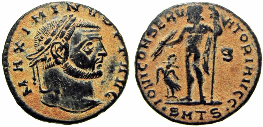 MAXIMINUS II,AD 309-313 Follis | Roman Imperial Coins